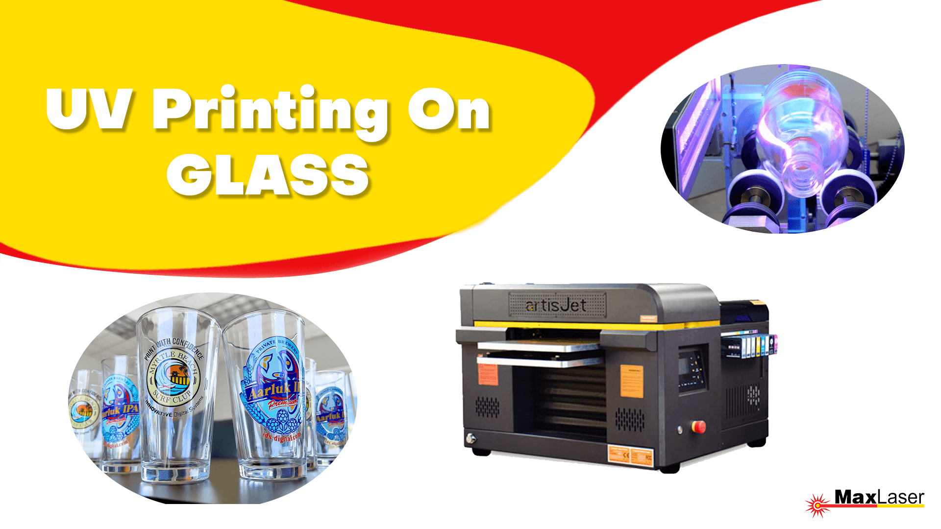 UV Printer for Glass Products - MaxLaser